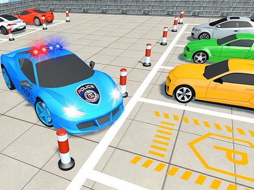 Police Super Car Parking Challenge 3D - ParkingGames.online 🕹️